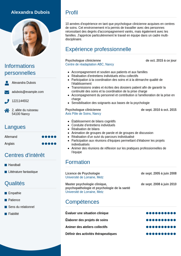 Exemple de CV pour un cariste - CV.fr