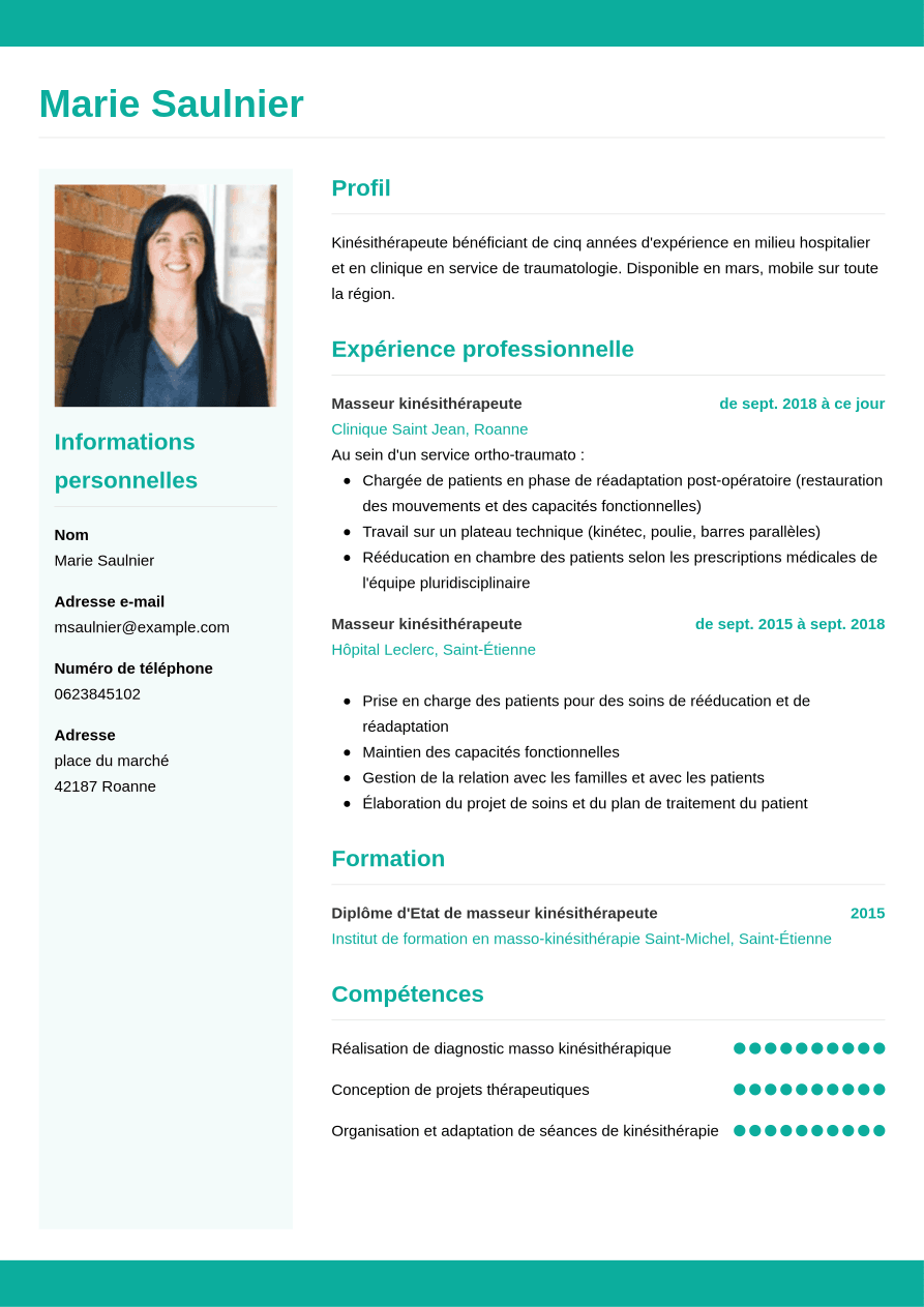 Exemples de CV - CV.fr