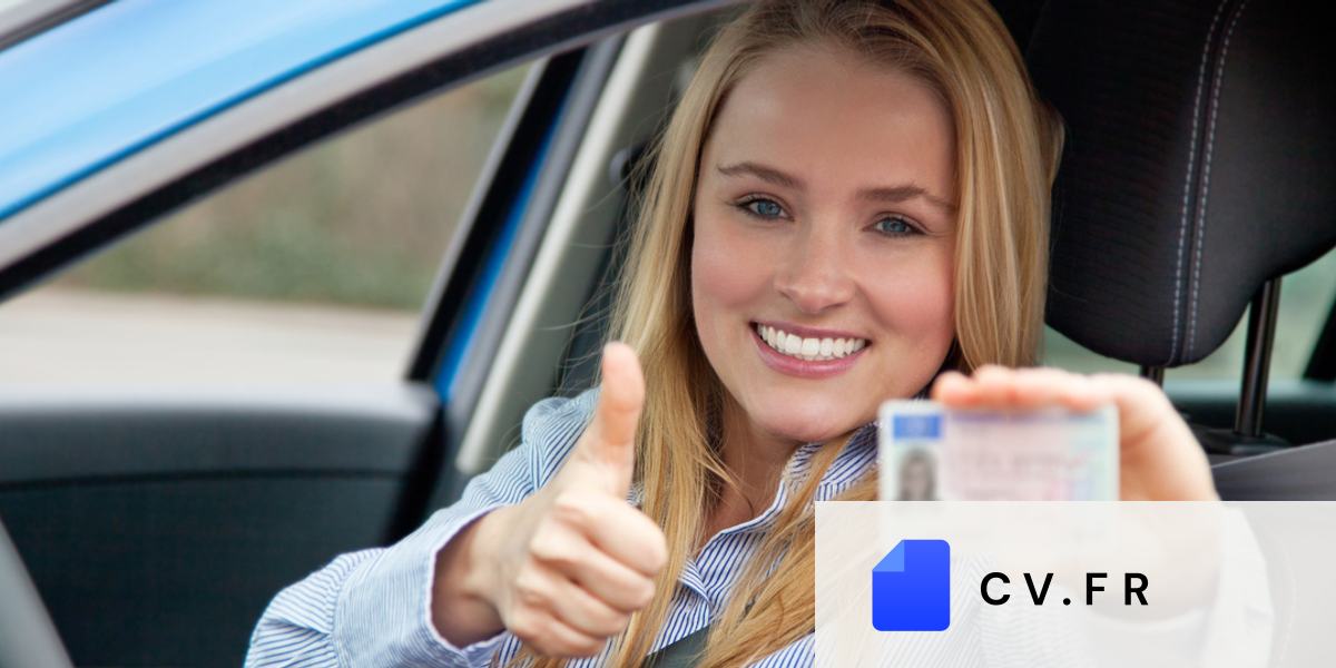Le permis de conduire sur le CV - CV.fr